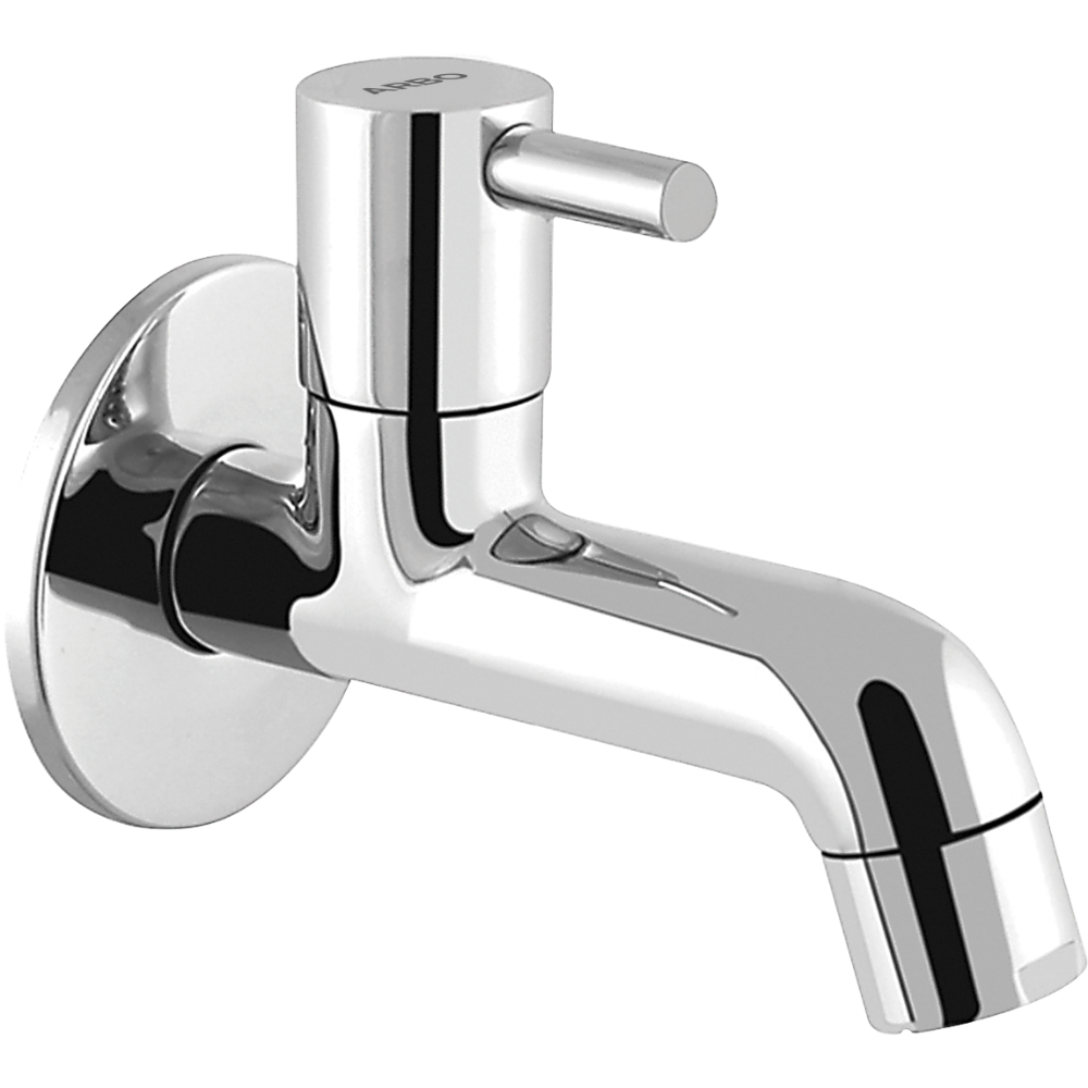 EL-1803 Long Nose Bib Tap With Wall Flange