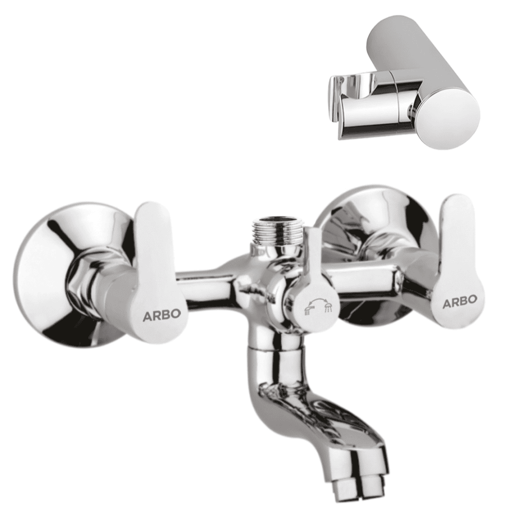 SL-2650 Wall Mixer With Hand Shower Connector - Solo Collection | ARBO